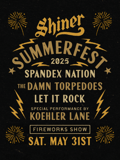 Shiner Events - See The Latest & Upcoming Events